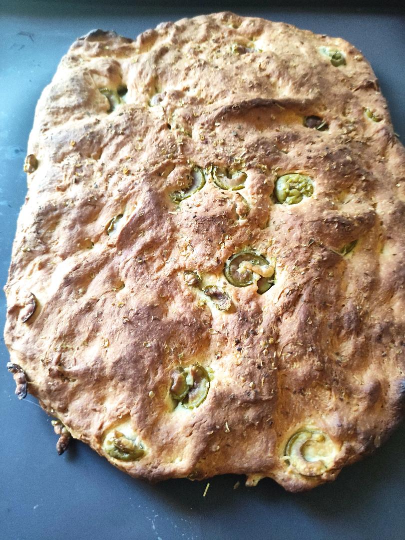 Fougasse aux olives – R42, culture gourmande